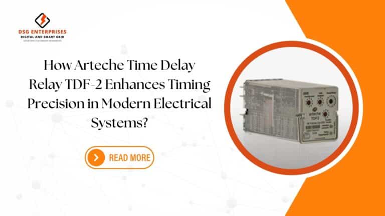 Time Delay Relay TDF-2 Enhances Timing in Electrical Systems