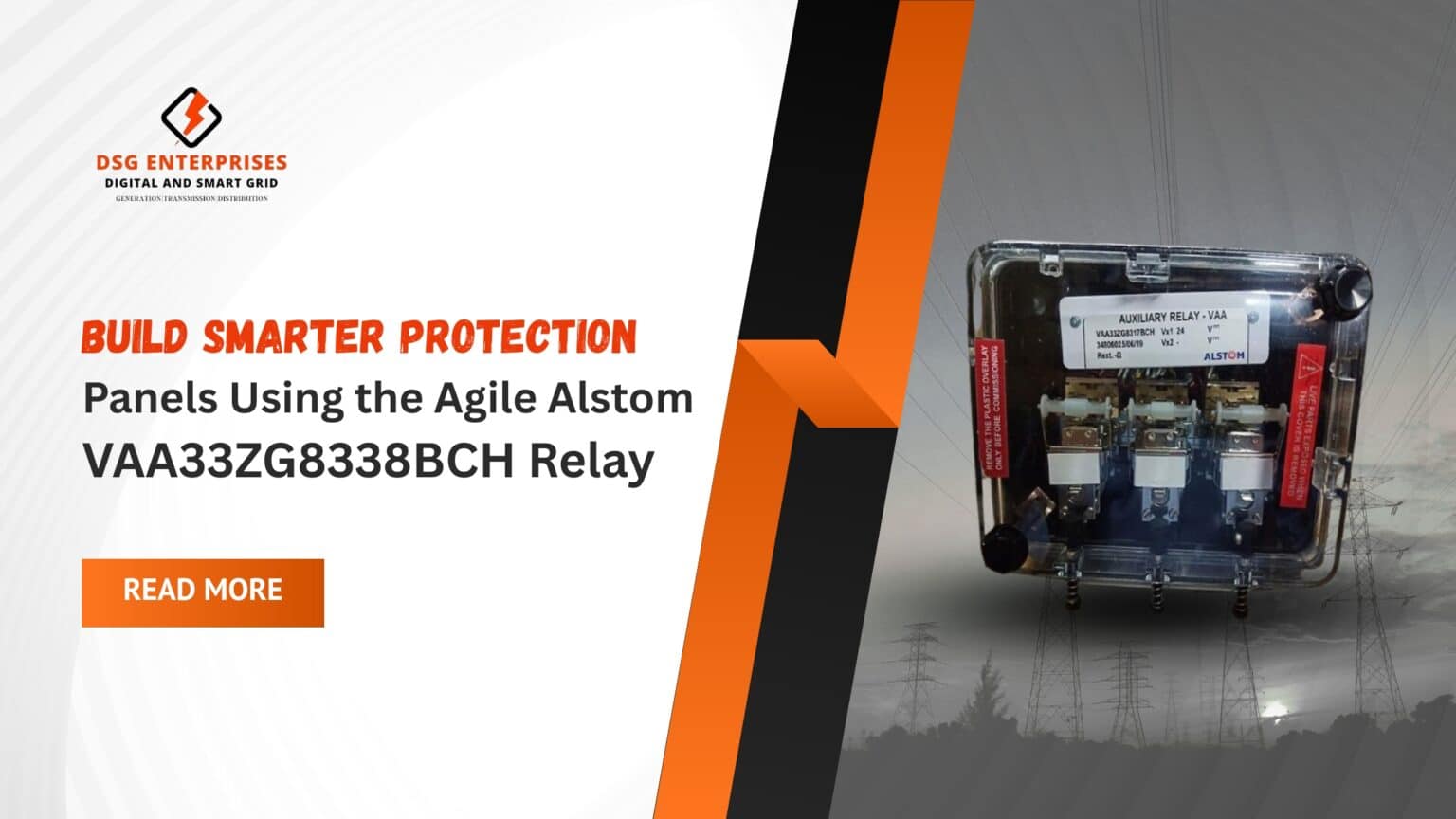 Alstom VAA33ZG8338BCH Relay: Build Smarter Protection