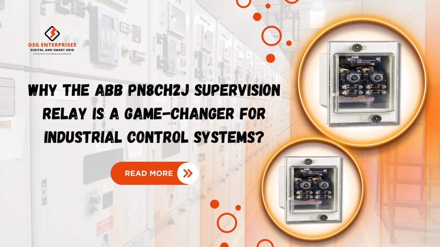 ABB PN8CH2J Supervision Relay for Reliable Industrial Control