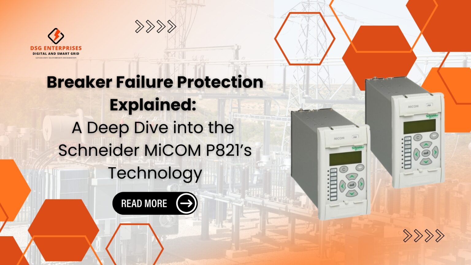 Schneider MiCOM P821: Breaker Failure Protection