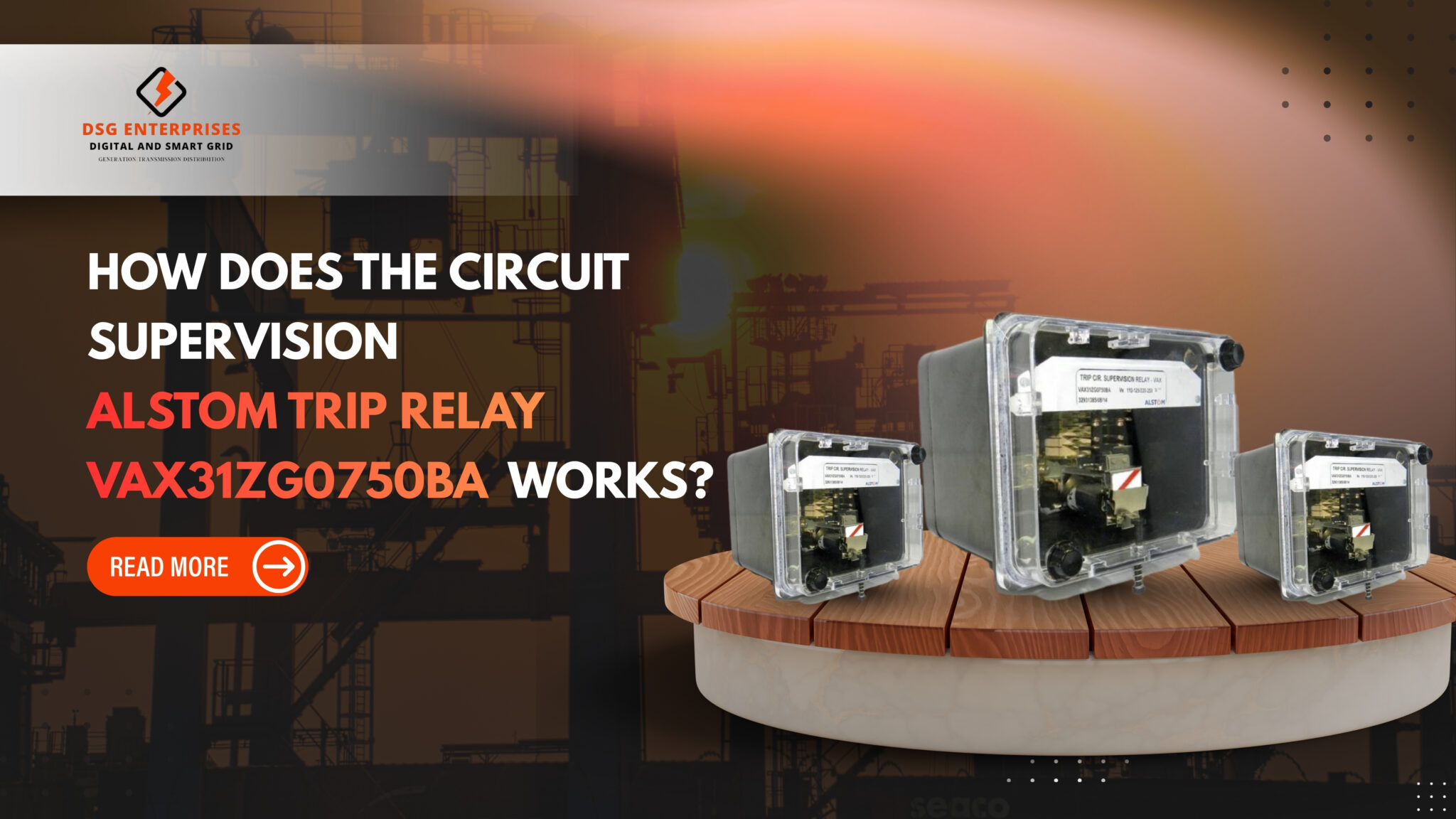 Alstom Trip Relay VAX31ZG0750BA: Improves Protection reliability