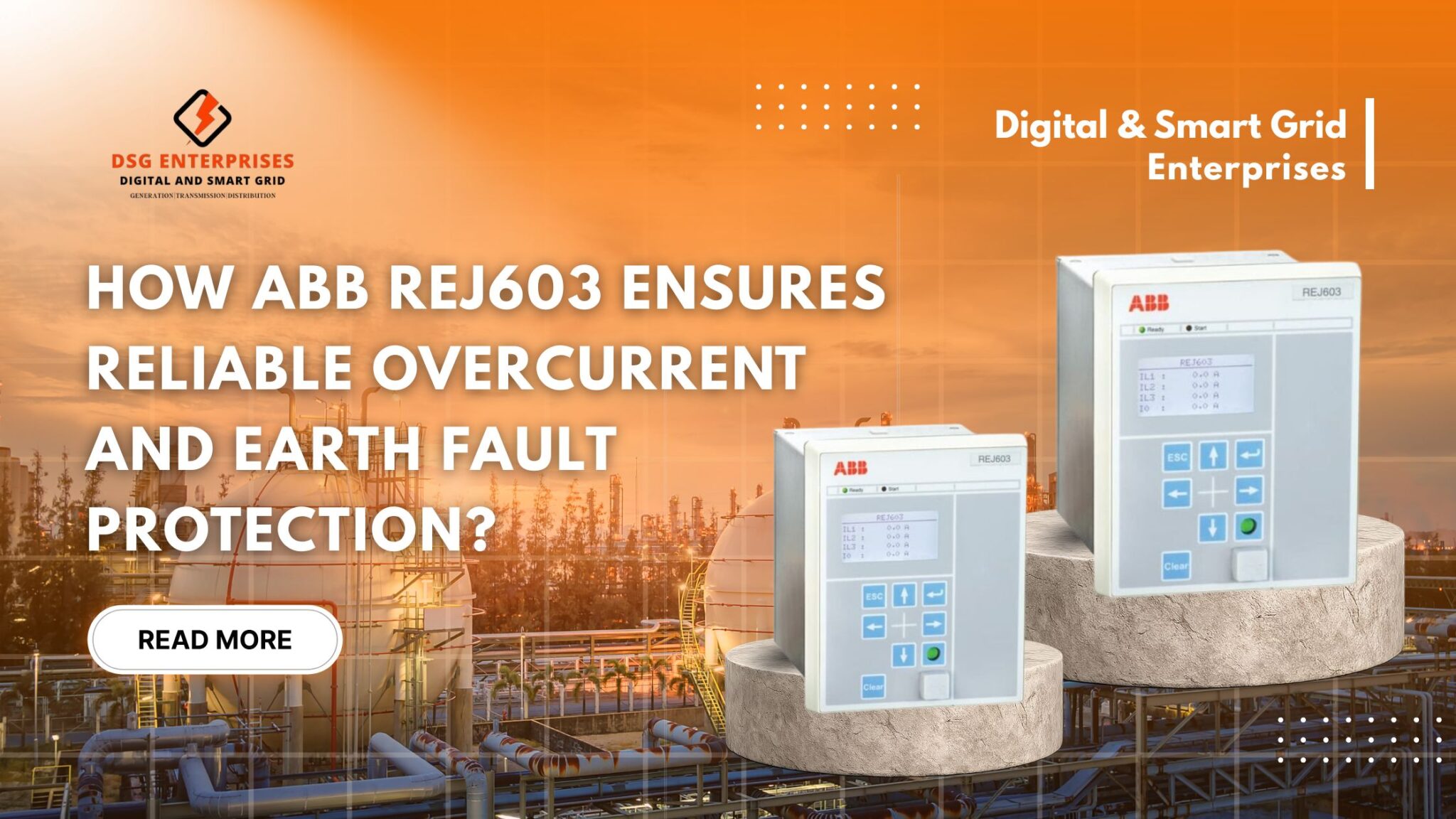 ABB REJ603 Numerical Relay for Reliable Fault Protection